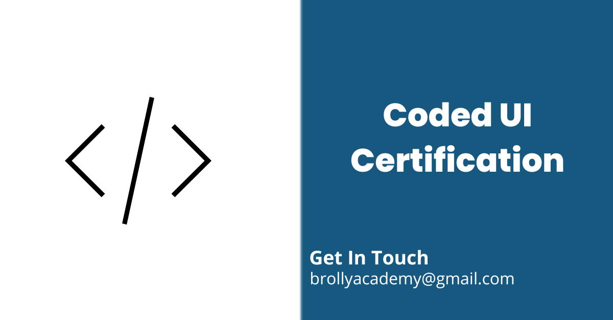 Coded UI Training in Hyderabad - Software Training Institute