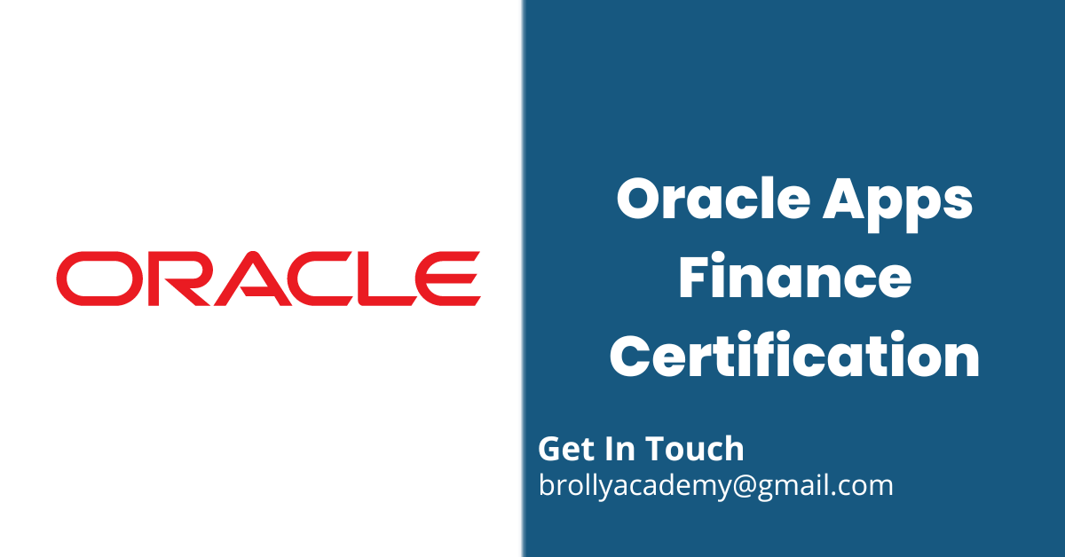 Oracle Apps Finance Training in Hyderabad