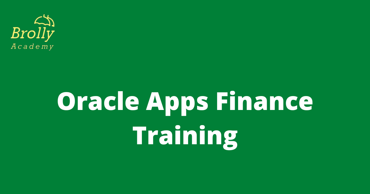 Oracle Apps Finance Training In Hyderabad Software Training Institute 