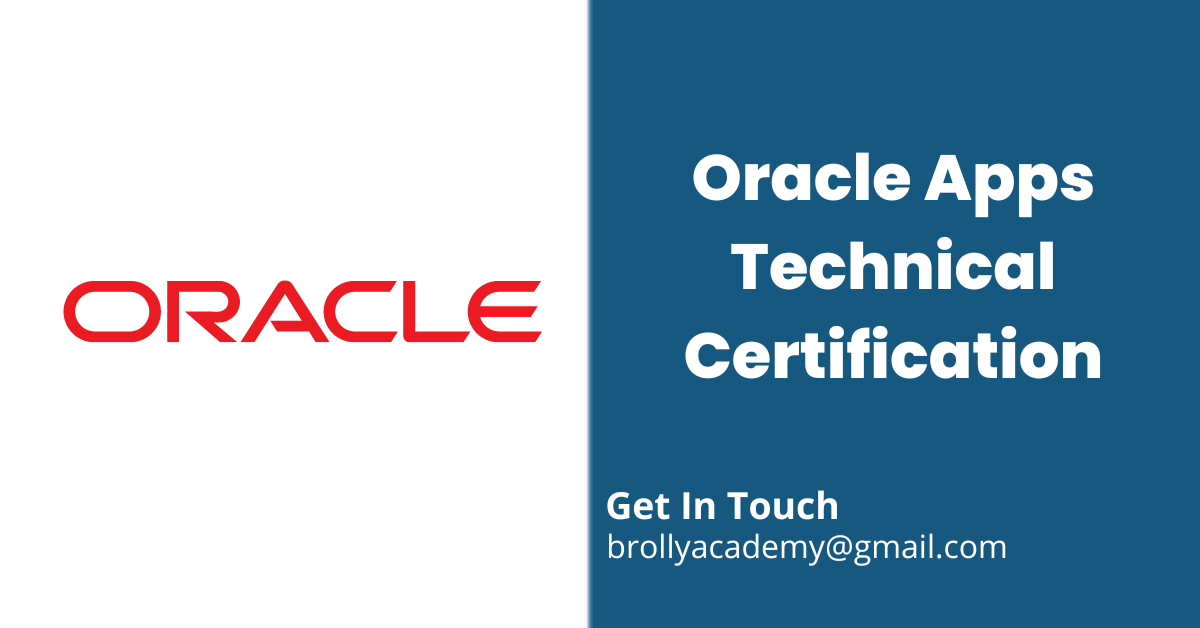 Best Oracle Apps Technical Training In Hyderabad