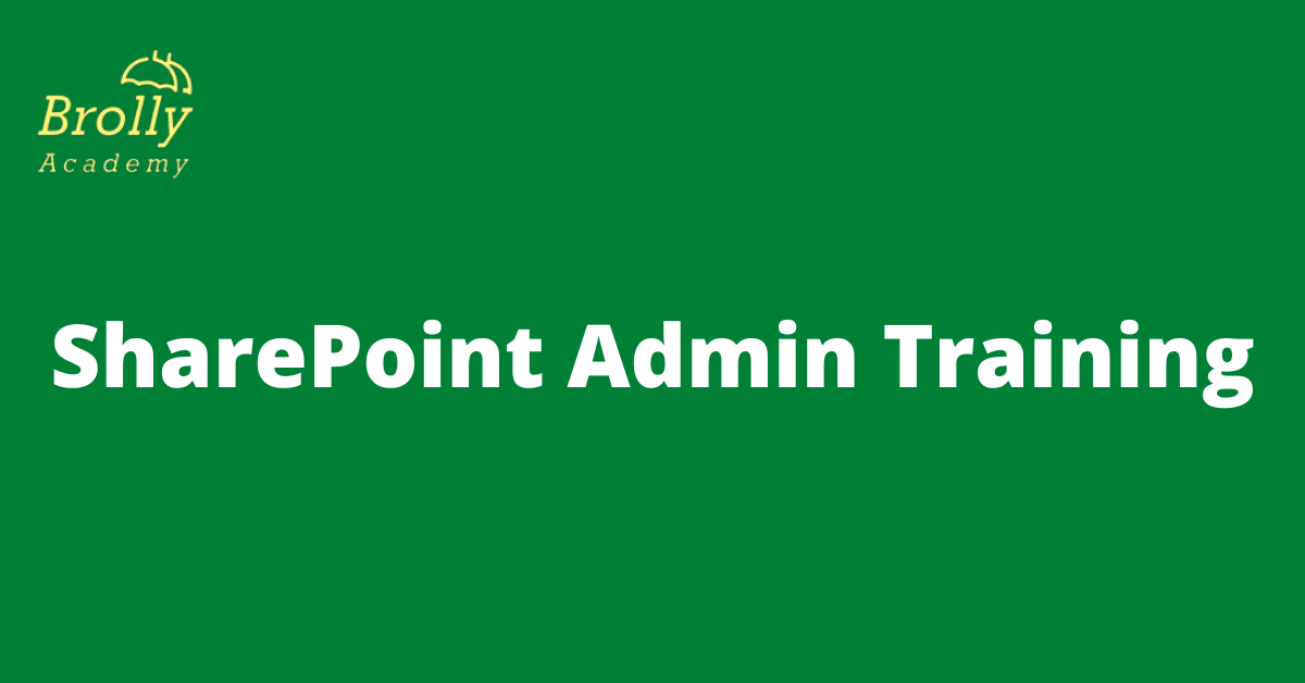 SharePoint Admin Training in Hyderabad - Software Training Institute