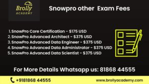 Snowflake Training In Hyderabad #1 Best Online Course