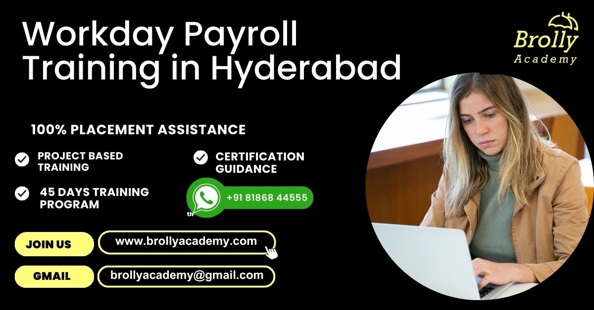 Workday Payroll Training in Hyderabad | Online Training 2023