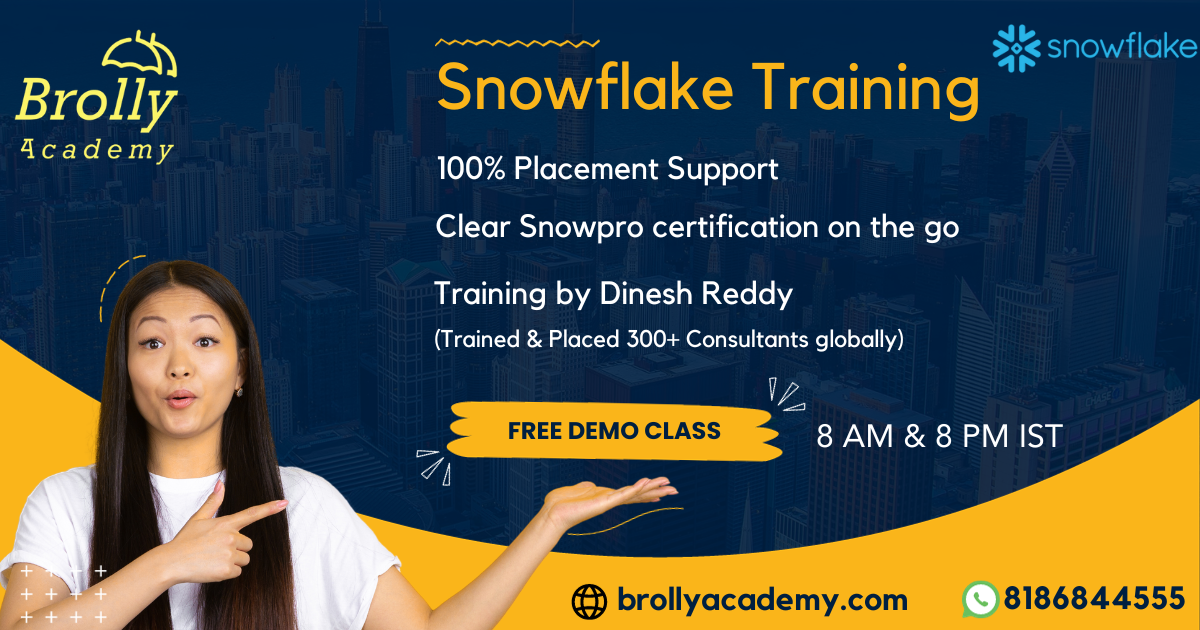 Snowflake Training In Hyderabad #1 Best Online Course Snowflake Training In Hyderabad #1 Best Online Course