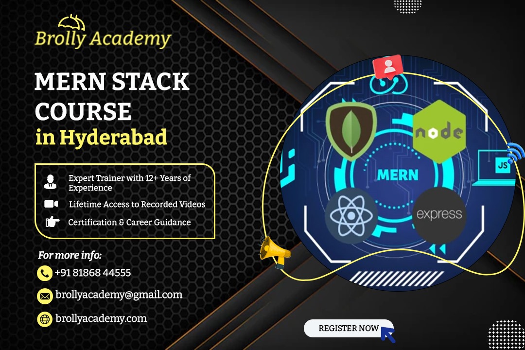 MERN Stack Course in Hyderabad, Best Training 2024 MERN Stack Course in Hyderabad, Best Training 2024