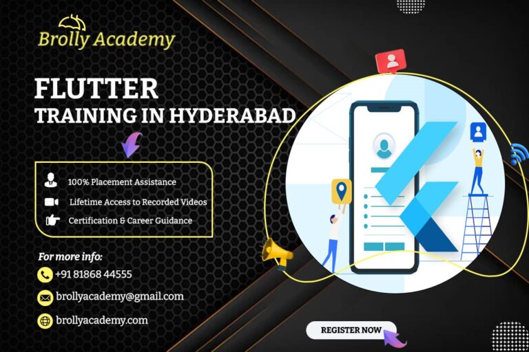 Flutter Training in Hyderabad Best Online Course 2025