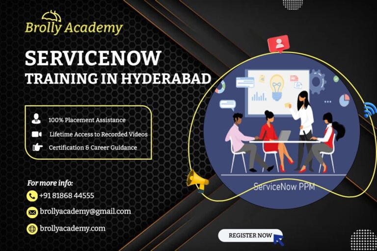 ServiceNow Training in Hyderabad, Best Online Course 2024