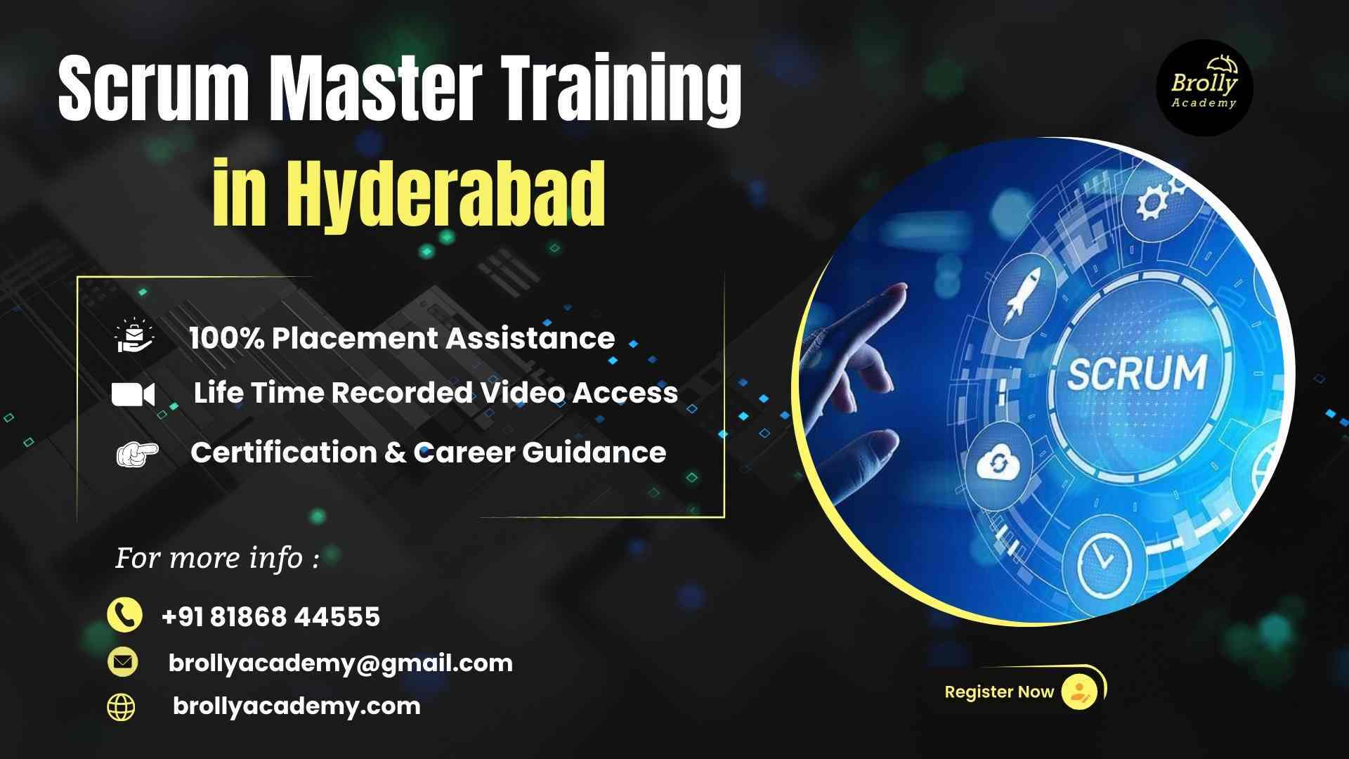 Best Scrum Master Training In Hyderabad | Certification