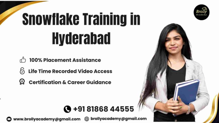 Snowflake Training In Hyderabad #1 Best Online Course