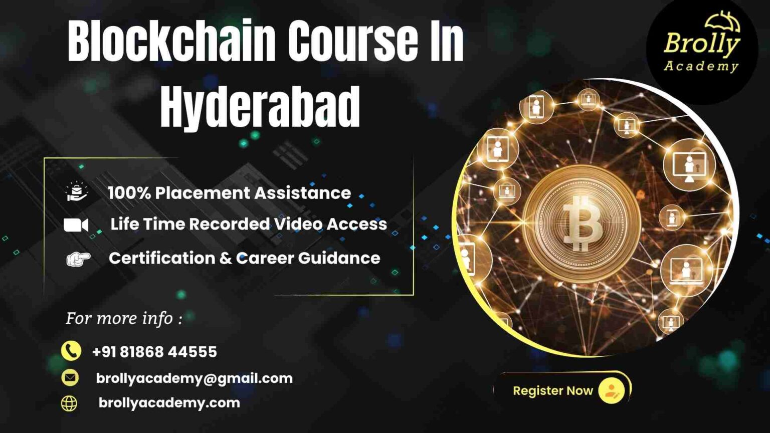 Blockchain course in hyderabad, Best Training Institute 2025